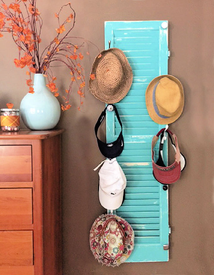 25 DIY Hat Rack Ideas To Display and Storage Hats