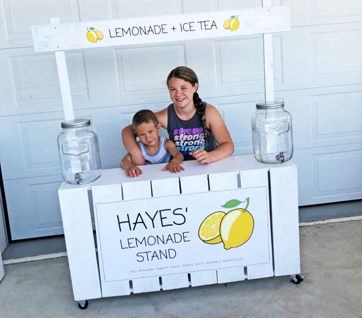 35 Homemade DIY Lemonade Stand Ideas You Can Build