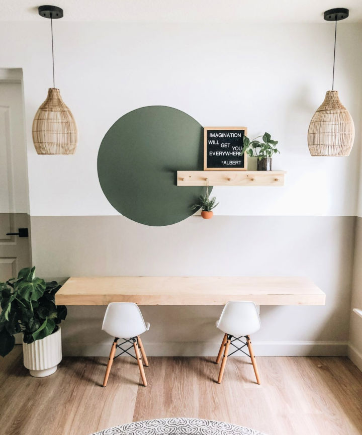 25 DIY Floating Desk Ideas: How To Build a Floating Desk