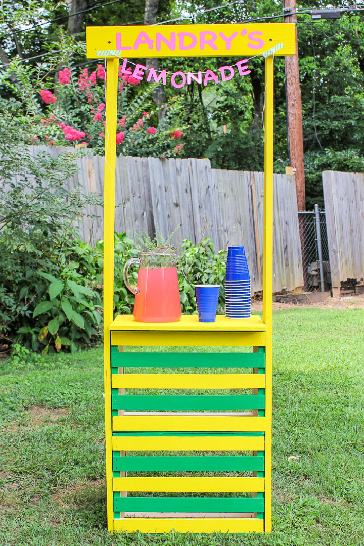 35 Homemade DIY Lemonade Stand Ideas You Can Build