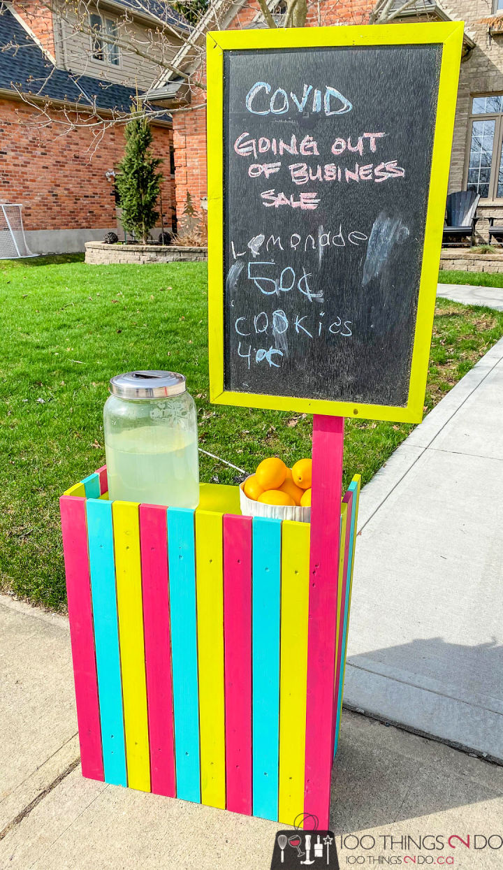 35 Homemade DIY Lemonade Stand Ideas You Can Build