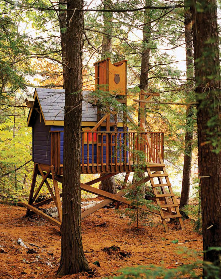 25 Free DIY Tree House Plans and Ideas