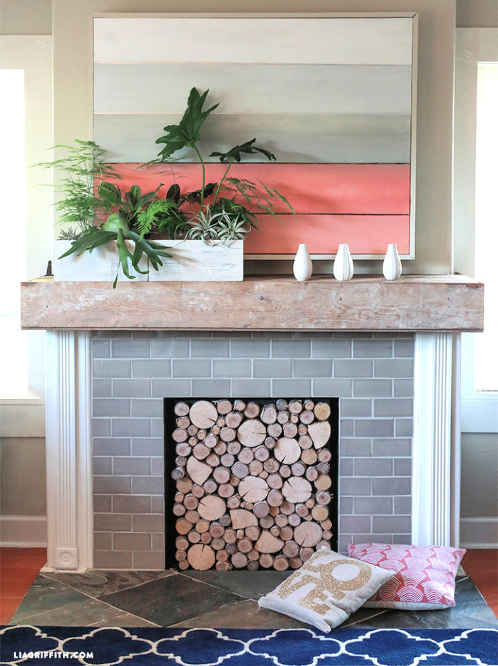 20 DIY Fireplace Screen Ideas: How To Make a Fireplace Cover