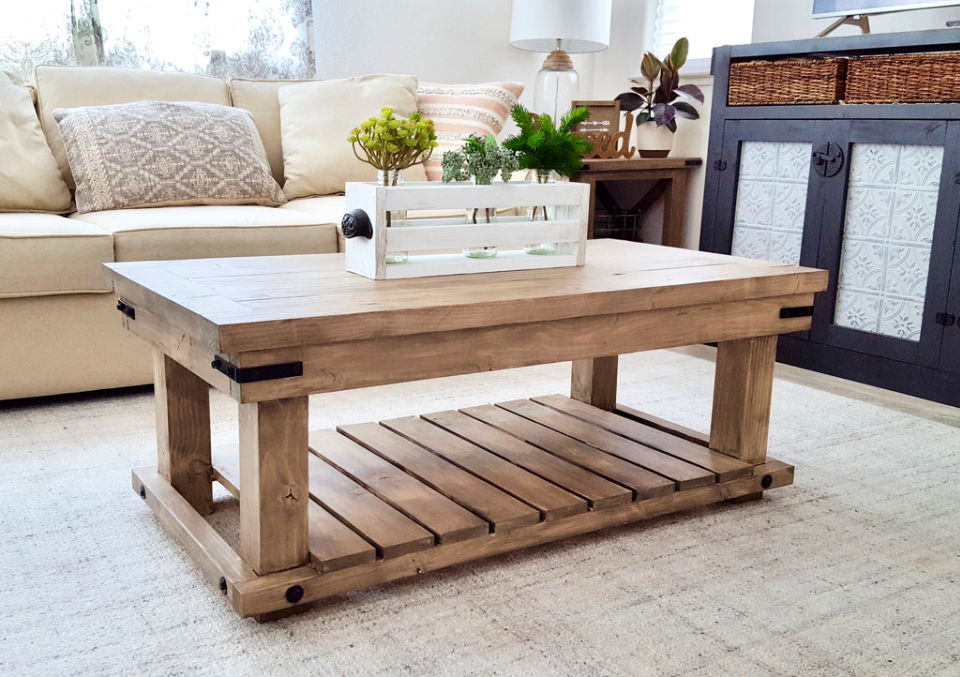 40 Free DIY Coffee Table Ideas and Plans