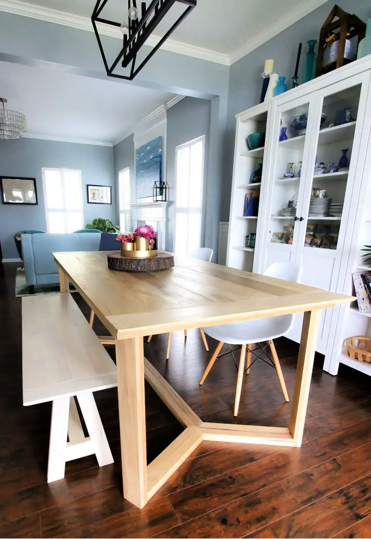 45 DIY Dining Table Plans: How To Build a Dining Table
