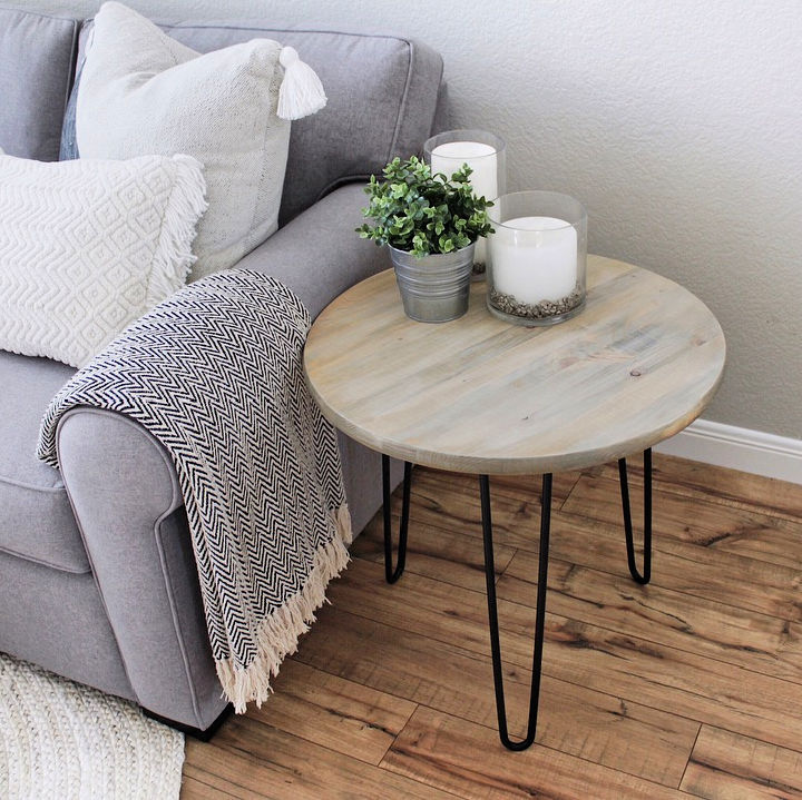 30 Cheap DIY Side Table Ideas and Plans