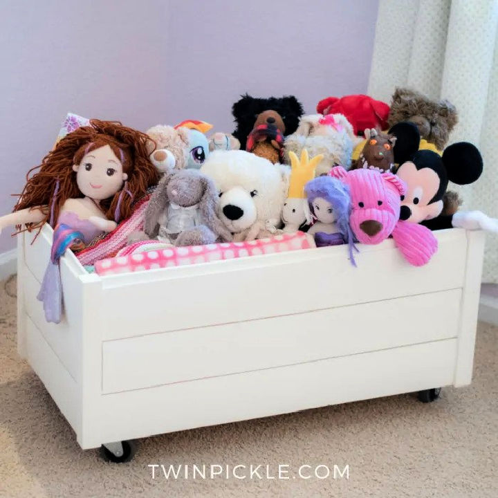 25 Free DIY Toy Box Plans: How To Build a Toy Box