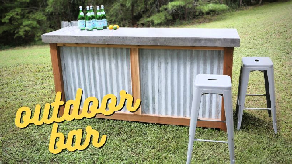 40 Easy Homemade DIY Bar Ideas You Can Build