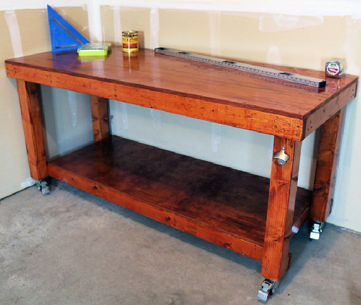 25 Free DIY Workbench Plans: How To Build a Workbench