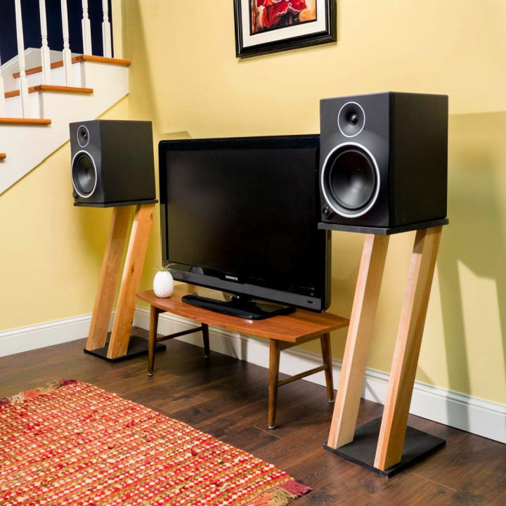 25 DIY Speaker Stand Ideas: How To Build Speaker Stands