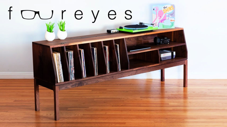 25 Free DIY Record Player Stand Plans