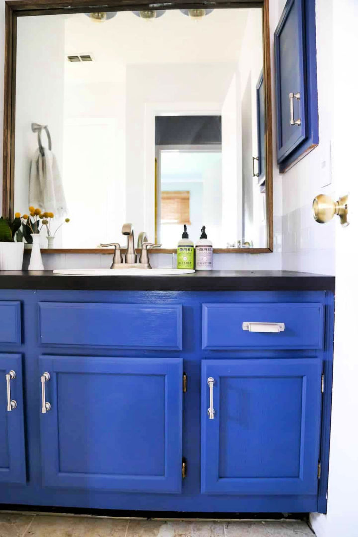 25 Cheap DIY Bathroom Countertop Ideas