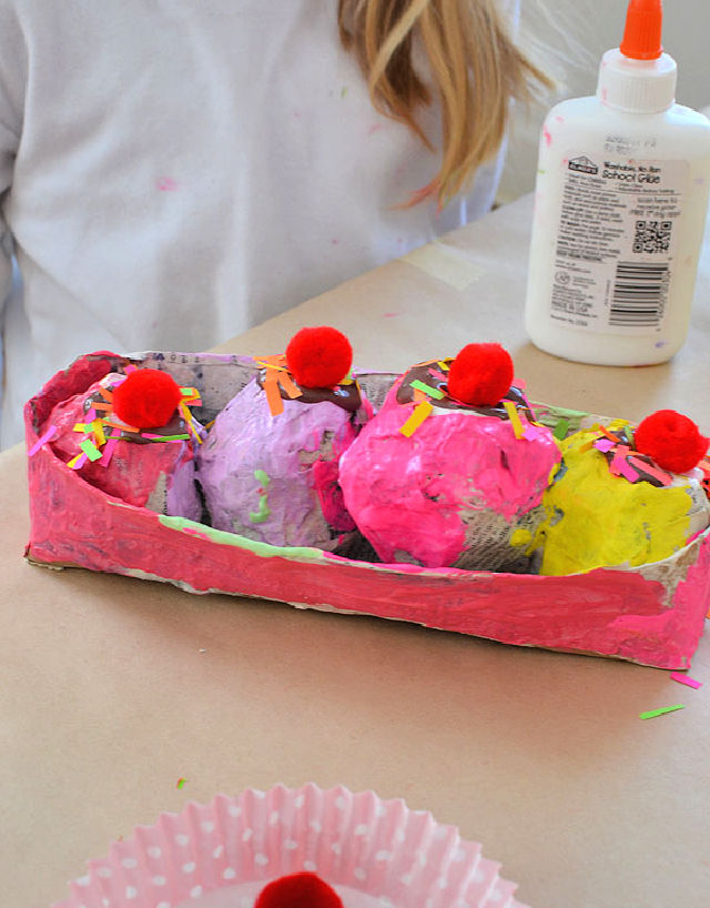 30 Ice Cream Crafts and Arts for Kids (Preschoolers)