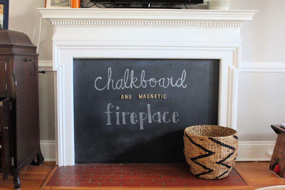 20 DIY Fireplace Screen Ideas: How To Make a Fireplace Cover