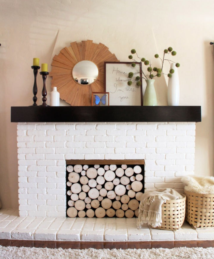 20 DIY Fireplace Screen Ideas: How To Make a Fireplace Cover