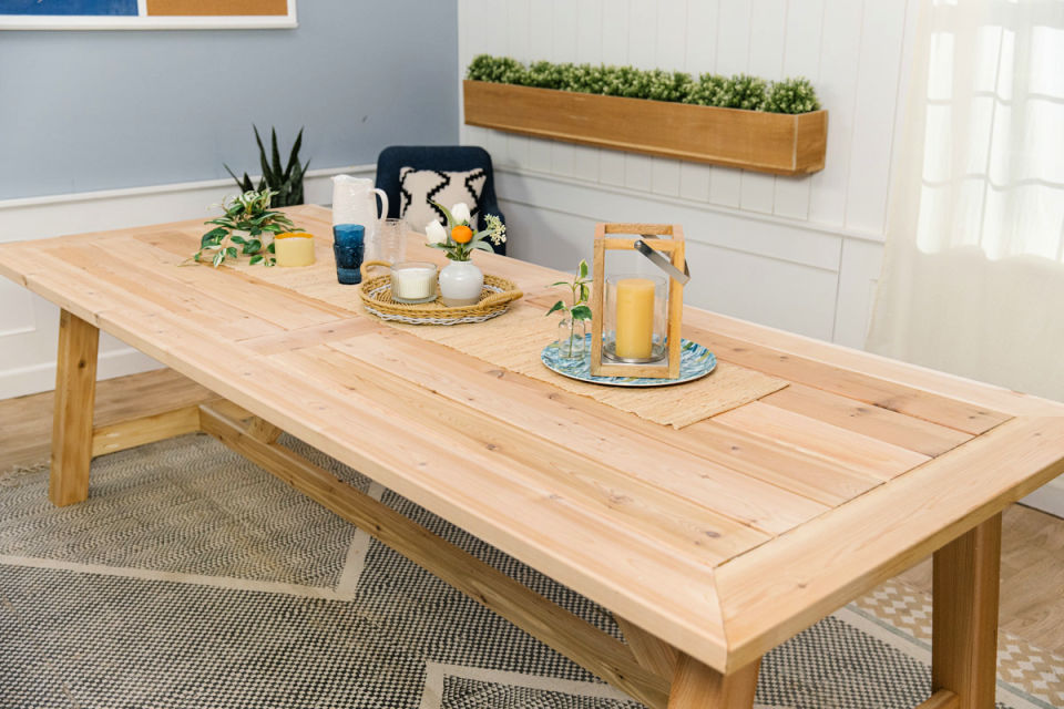 45 DIY Dining Table Plans: How To Build a Dining Table