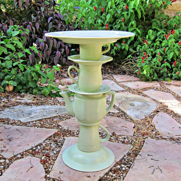 40 Homemade DIY Bird Bath Ideas to Make Your Own
