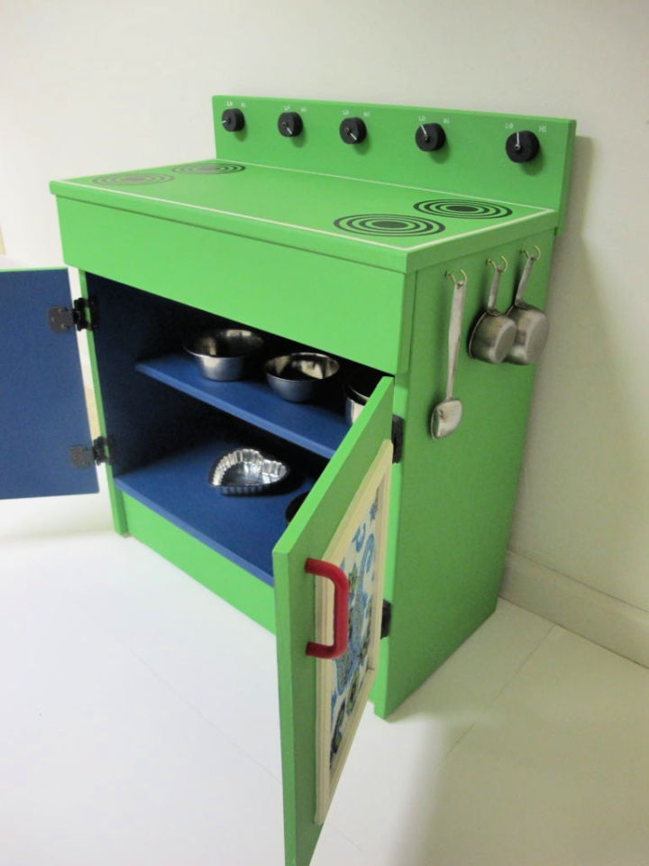 30 DIY Play Kitchen Ideas for Kids to Have Fun