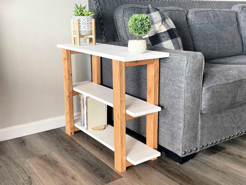 30 Cheap DIY Side Table Ideas and Plans