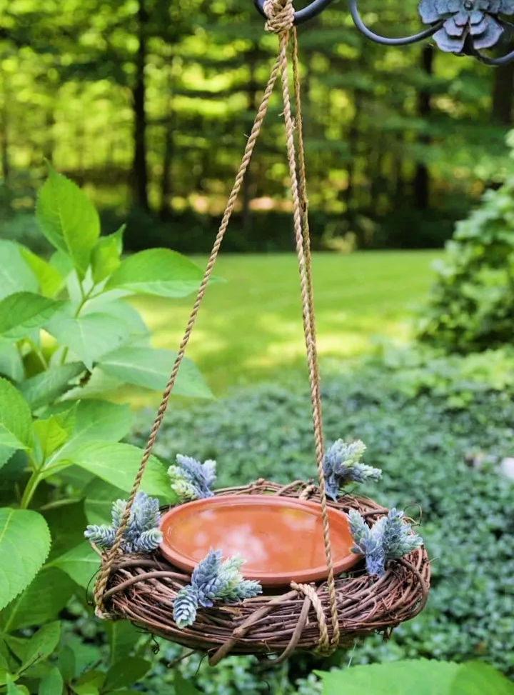 40 Homemade DIY Bird Bath Ideas to Make Your Own