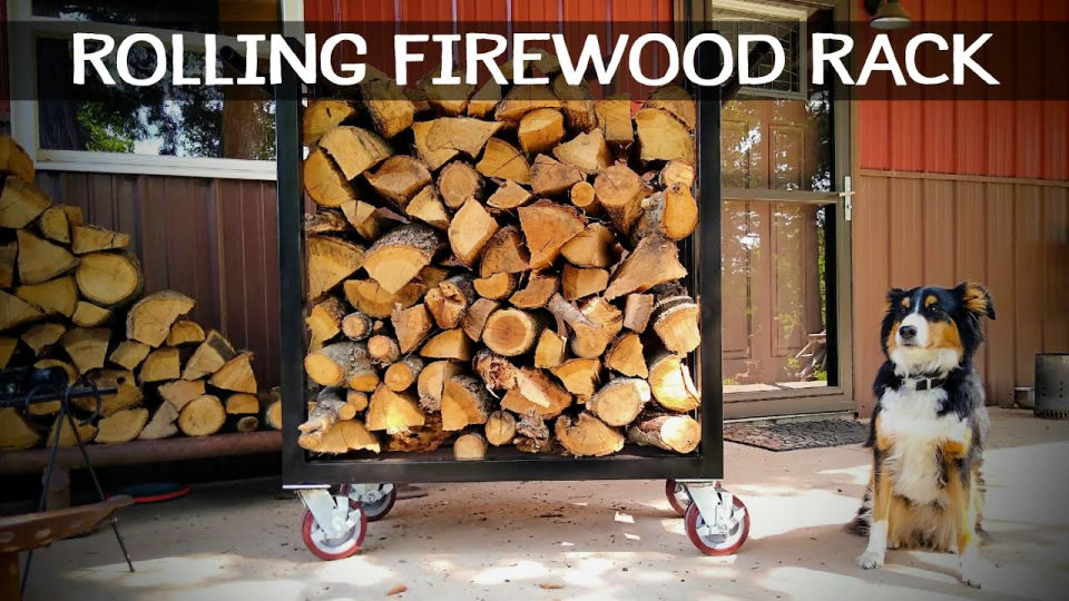 30 Homemade DIY Firewood Rack Plans and Ideas