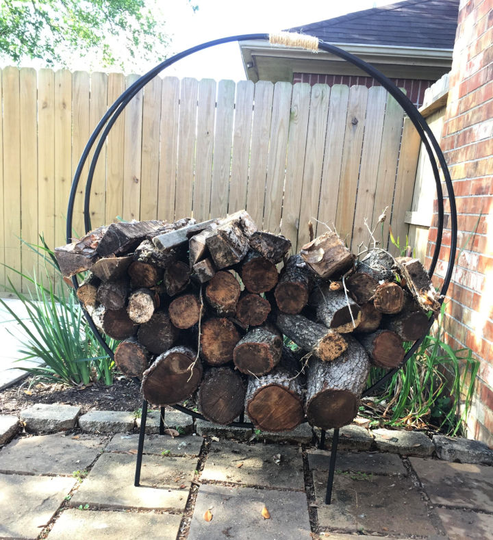 30 Homemade DIY Firewood Rack Plans and Ideas