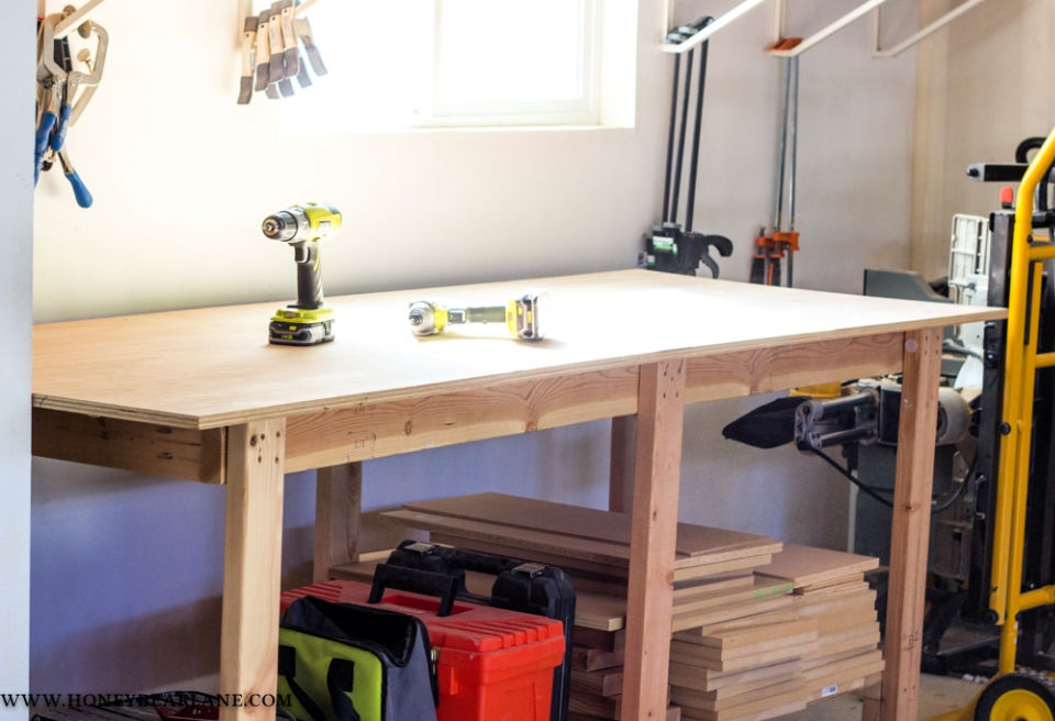 25 Free DIY Workbench Plans: How To Build a Workbench