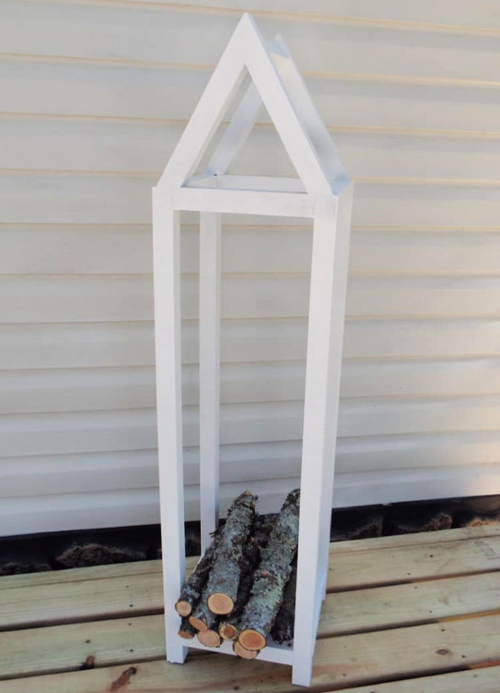 30 Homemade DIY Firewood Rack Plans and Ideas