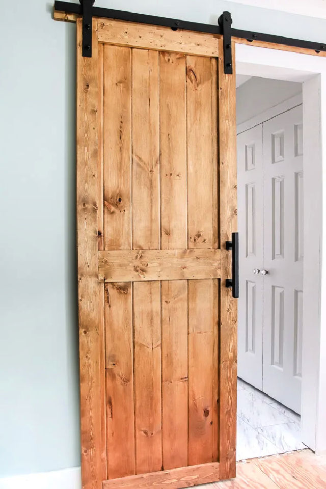 30 Free DIY Barn Door Plans: How To Build a Barn Doors