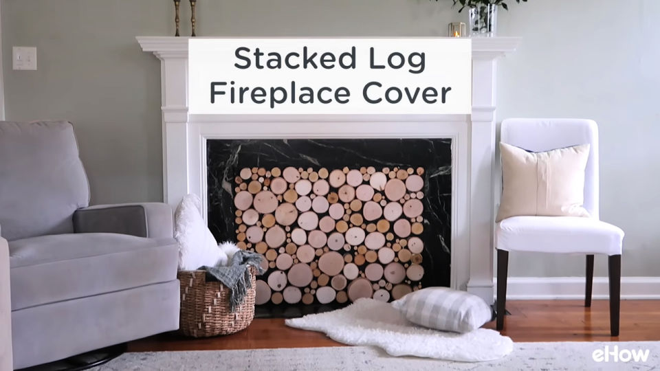 20 DIY Fireplace Screen Ideas: How To Make a Fireplace Cover