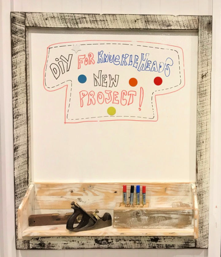 25 DIY Whiteboard Ideas: Make Your Own Dry Erase Board