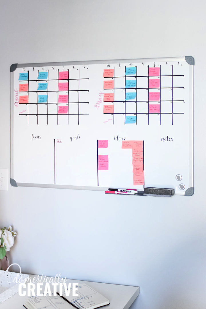 25 DIY Whiteboard Ideas: Make Your Own Dry Erase Board