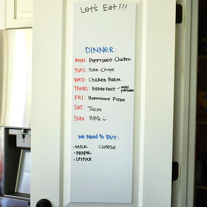 25 DIY Whiteboard Ideas: Make Your Own Dry Erase Board