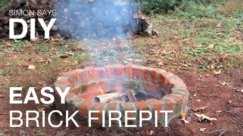 25 DIY Brick Fire Pit Ideas: Build a Fire Pit with Bricks