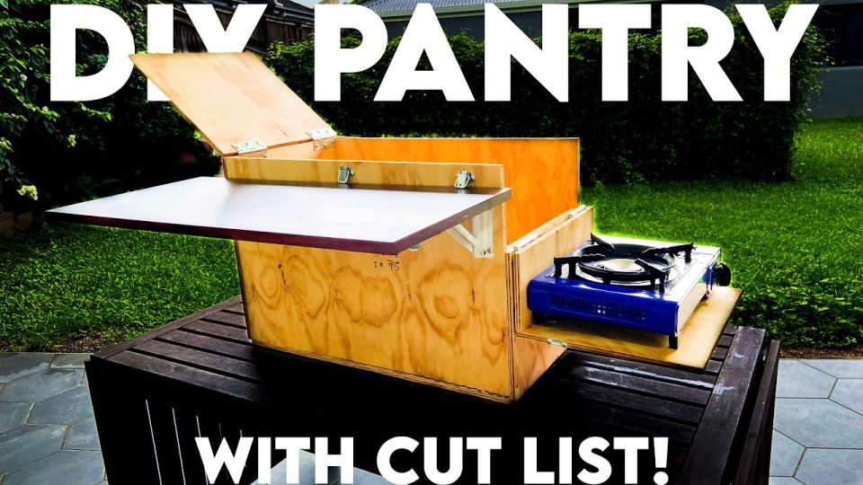 25 DIY Chuck Box Plans: Camp Kitchen Box Ideas