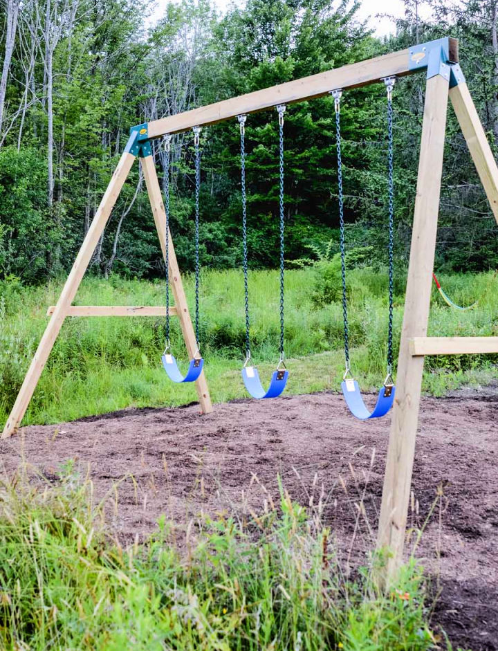 25 Free DIY Swing Set Plans: Learn Building a Swing Set