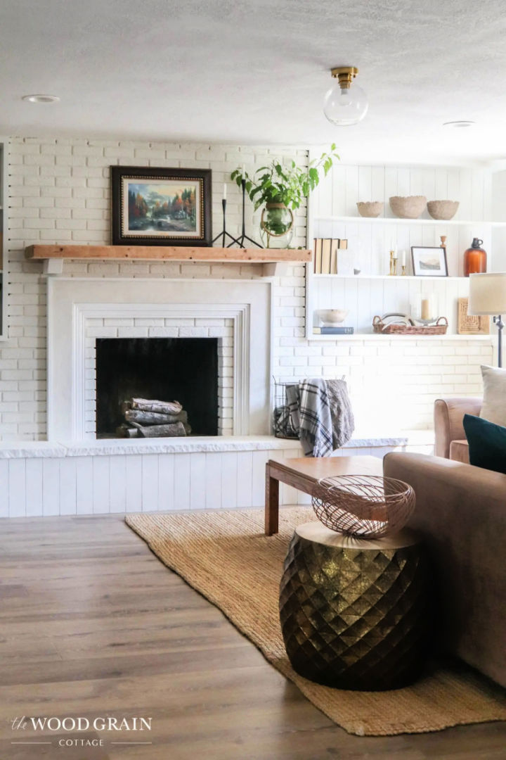 40 DIY Fireplace Makeover Ideas: Easy Fireplace Remodel