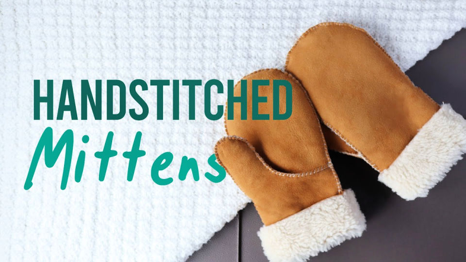 25 Free Mitten Sewing Patterns {Step by Step Pattern}