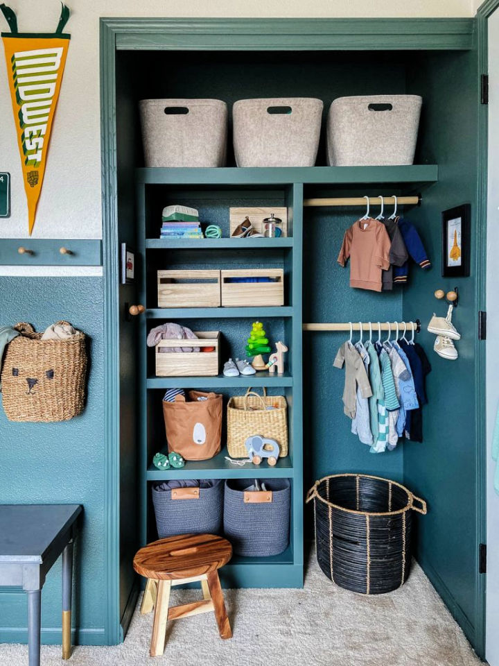30 Cheap DIY Closet Shelves: Build Shelves for Closet