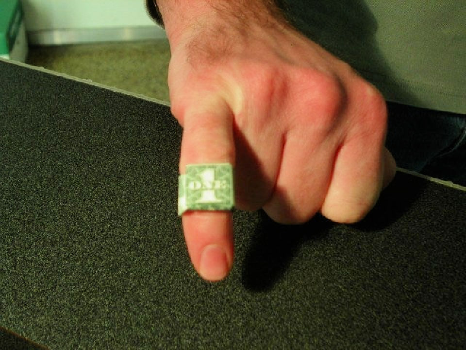 How to Make a Dollar Ring: 20 Ways to Make $1 Bill Ring