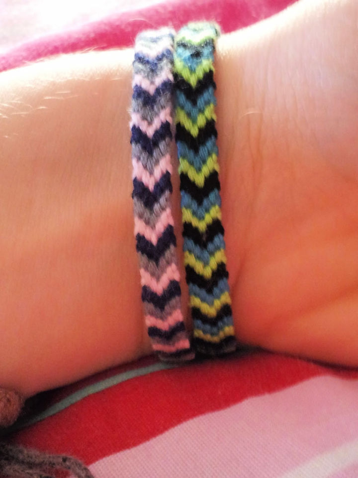 How to Make a Chevron Friendship Bracelet: 25 Free Pattern