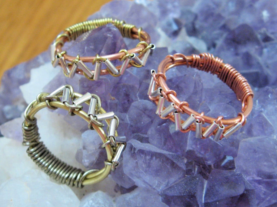 30 DIY Wire Wrapped Rings: Easy Ring Making Tutorial