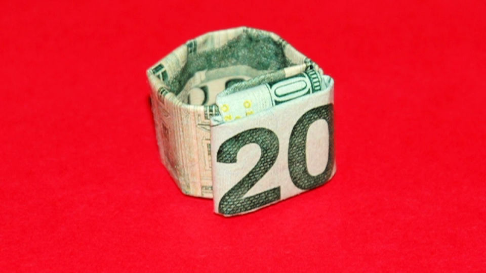 How to Make a Dollar Ring: 20 Ways to Make $1 Bill Ring