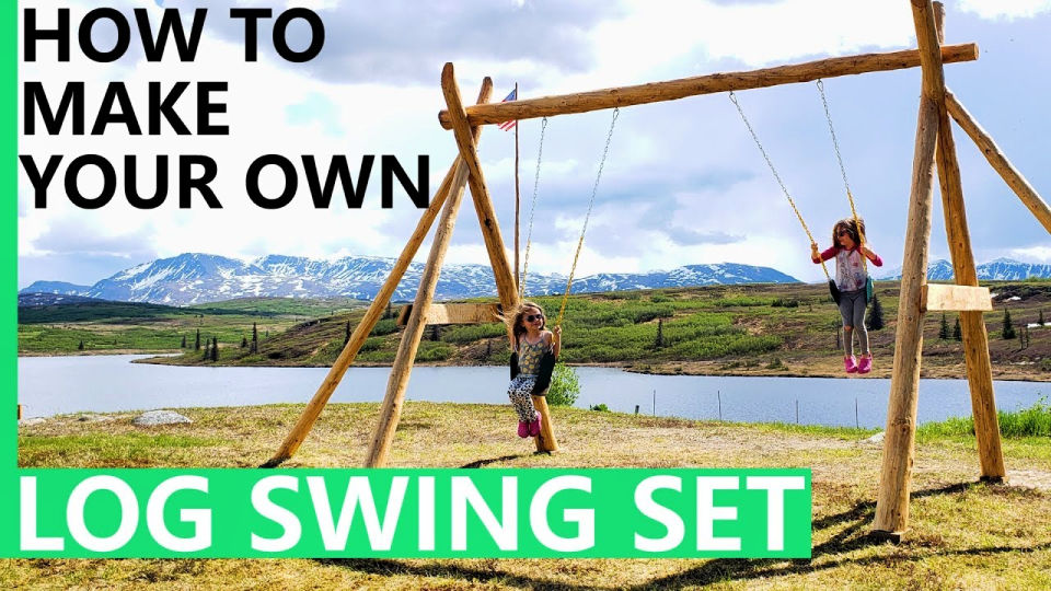 25 Free DIY Swing Set Plans: Learn Building a Swing Set