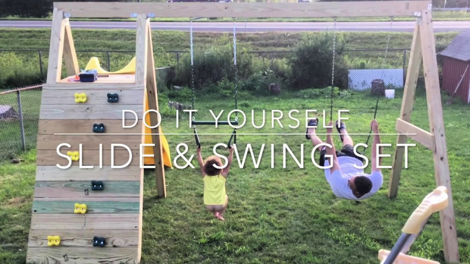 25 Free DIY Swing Set Plans: Learn Building a Swing Set