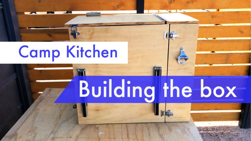25 DIY Chuck Box Plans: Camp Kitchen Box Ideas