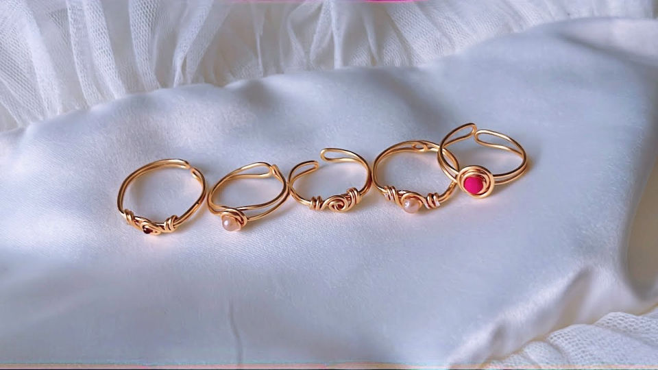 30 DIY Wire Wrapped Rings: Easy Ring Making Tutorial