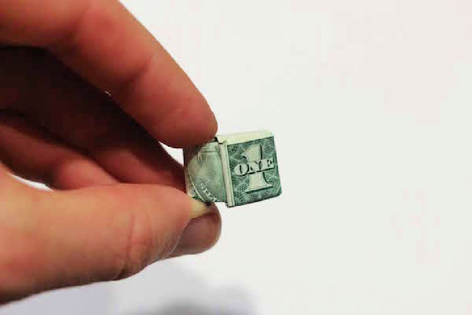 How to Make a Dollar Ring: 20 Ways to Make $1 Bill Ring