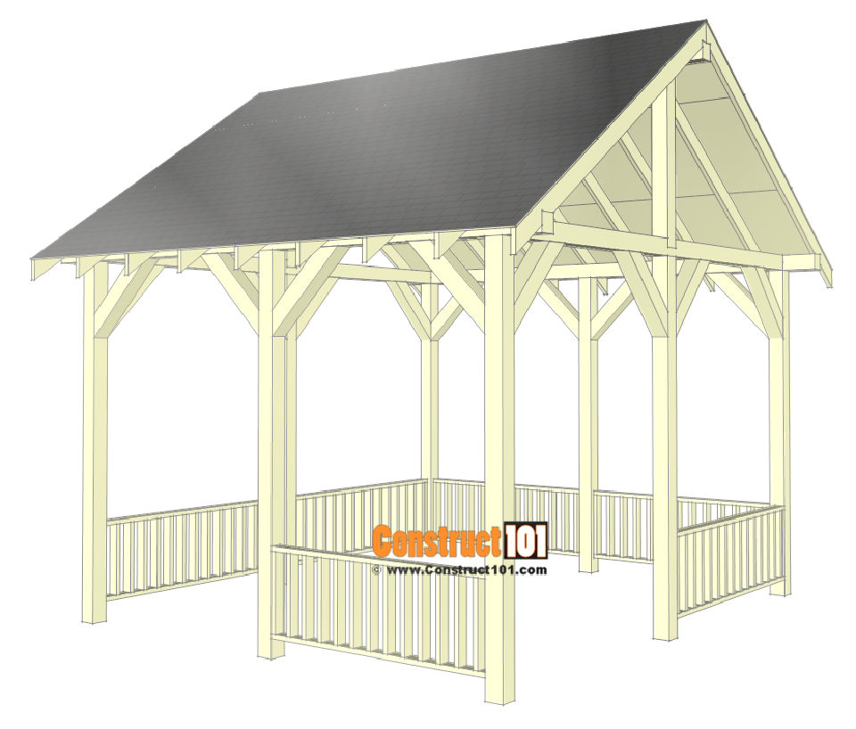 20 Free DIY Pavilion Plans and Ideas to Build for Backyard