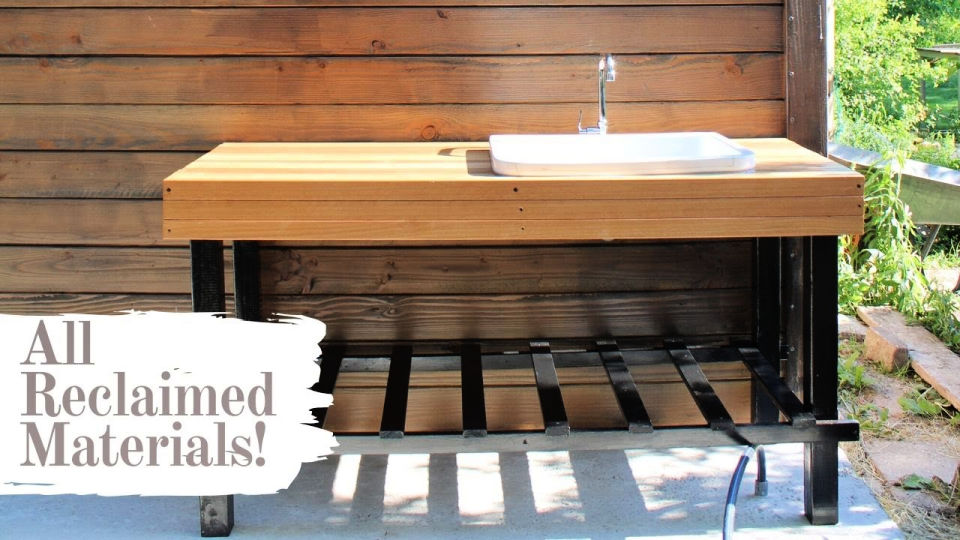 25 Homemade DIY Outdoor Sink Ideas: Build Garden Sink
